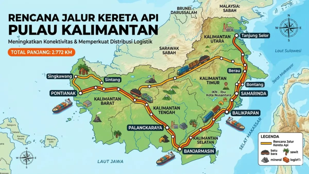 DPRD Kalteng Minta Kepastian Realisasi Proyek Kereta Api Trans Kalimantan
