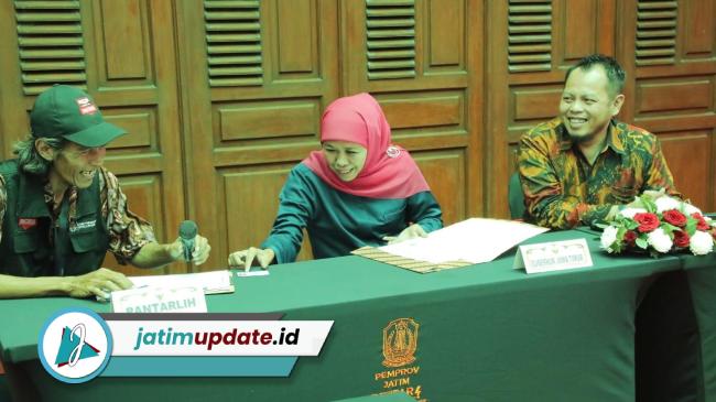 Jelang Pemilu 2024, KPU Gelar Coklit di Kediaman Gubernur Khofifah