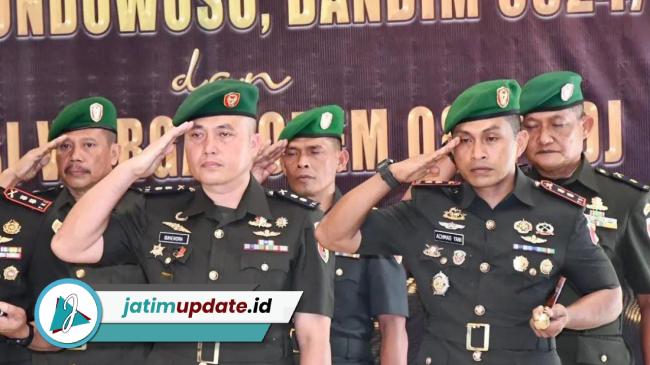 Letkol Arh Achmad Yani Resmi Jabat Dandim 0822 Bondowoso Gantikan ...