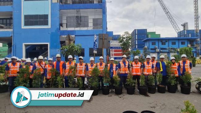 PT BJTI Tanam 100 Pohon di Terminal Berlian untuk Peringati Hari ...