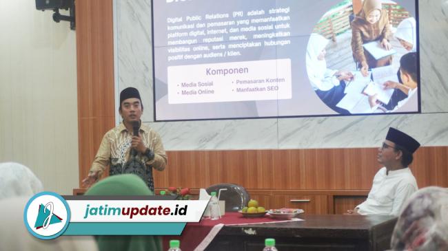 Humas dan Infokom Pesantren Nurul Jadid Gandeng PWI Kupas Tuntas Digital PR